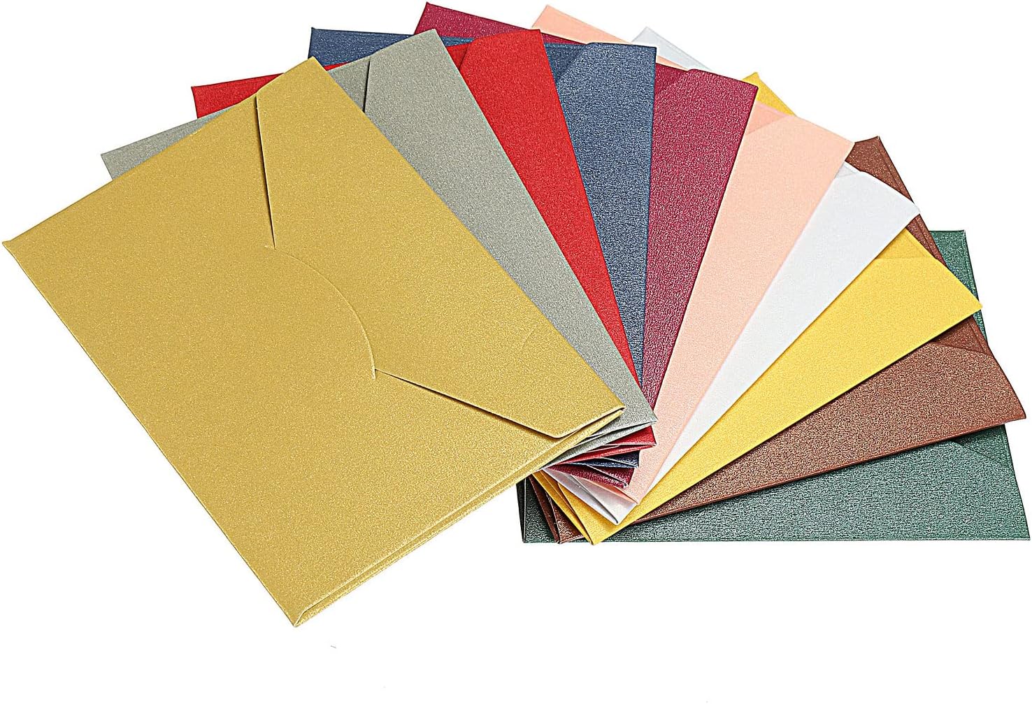 Amazon.com : YOKIVE 50 Pack V Flap Invitation Envelopes, Gift Card ...