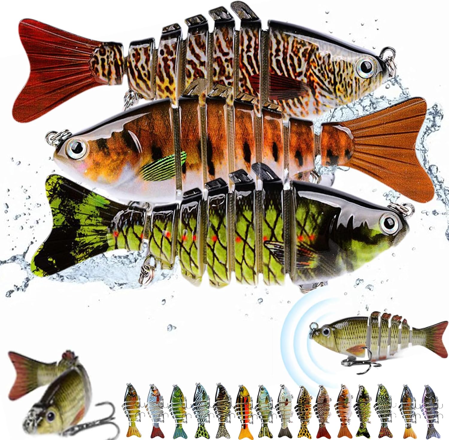 Amazon.com : Probero Fishing Gear - Bionic Swimming Bait, Bionic ...