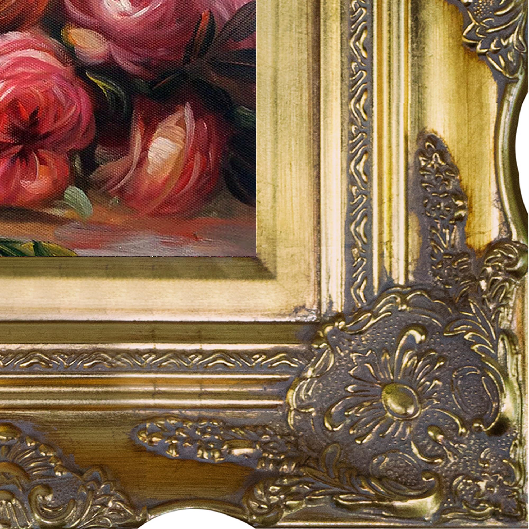 La Pastiche Discarded Roses by Pierre-Auguste Renoir with Gold ...