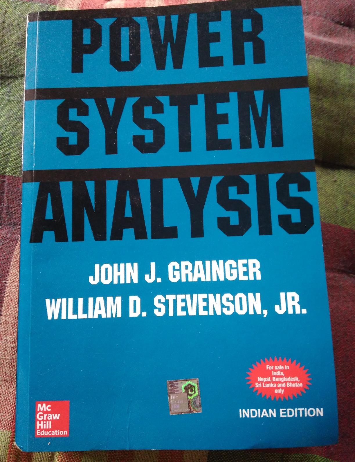 Buy Power System Analysis (IRWIN ELEC&COMPUTER ENGINERING) Book Online ...