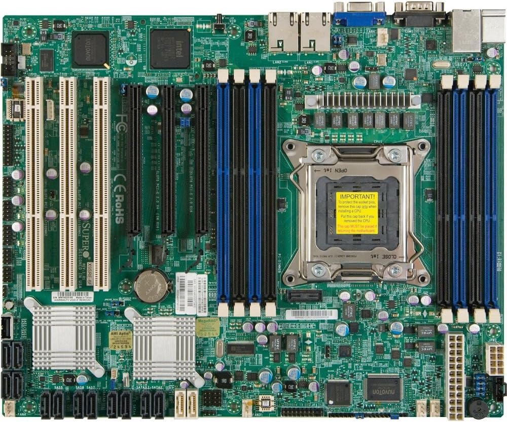 Supermicro X9SRi-F Server Motherboard - Intel C602 Chipset - Socket R ...