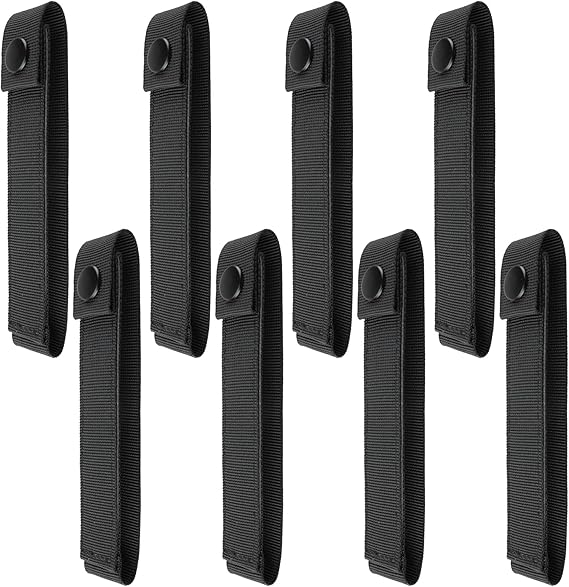 Amazon.com: PCMursal 8 Pack Molle Straps - 6 Inch Reusable Nylon Thumb ...