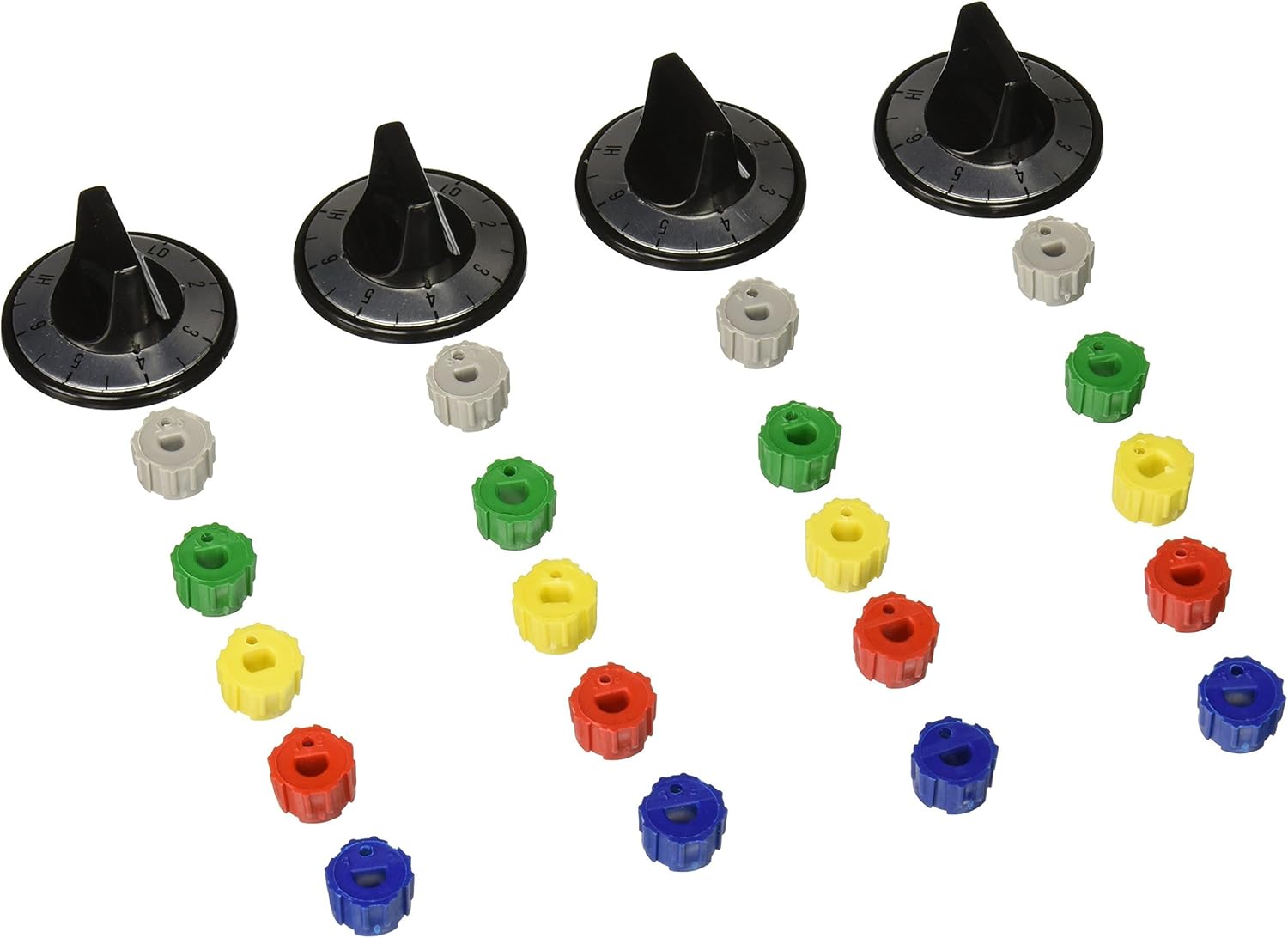 Amazon.com: Supco RK100 Electric Range Knob Kit Includes 4 Knobs, 20 ...