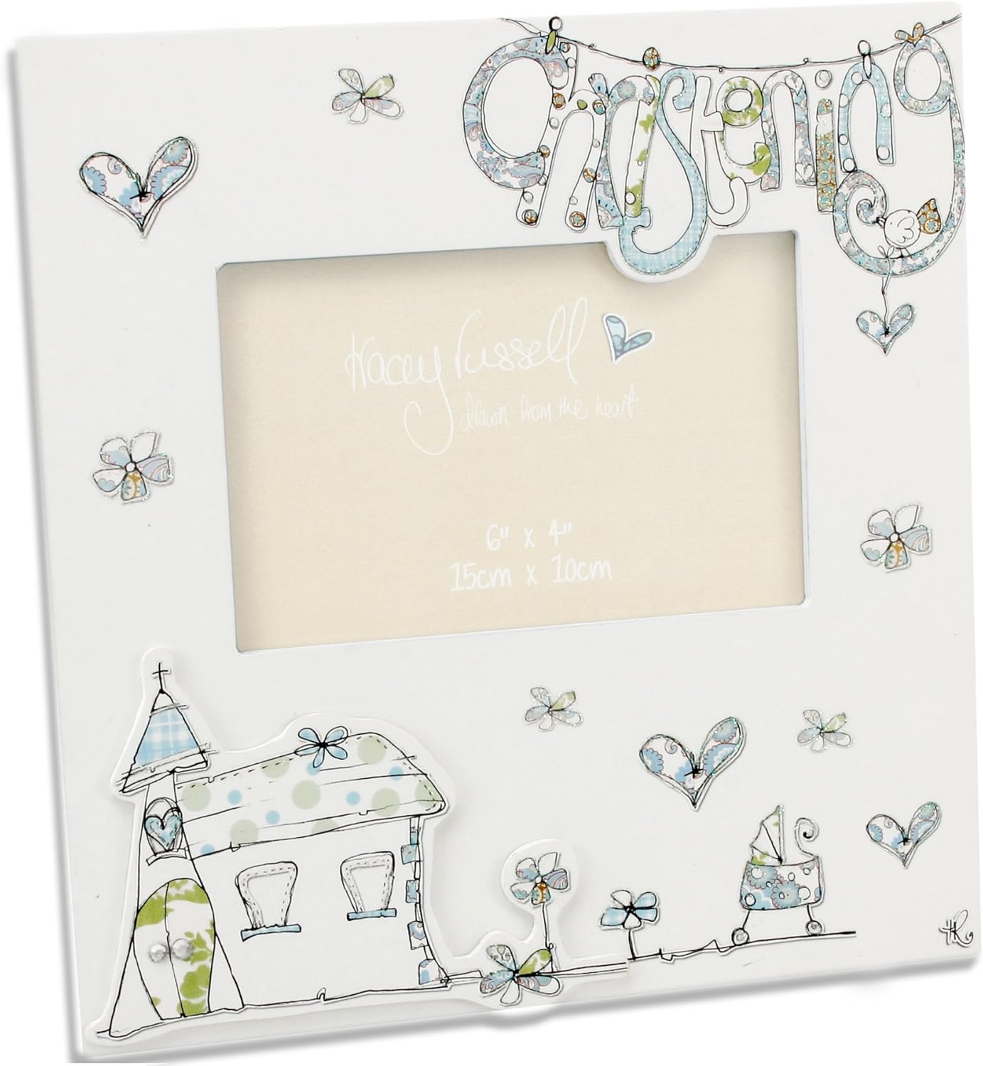 Amazon.com: Tracey Russell - Christening Photo Frame, Boy : Baby
