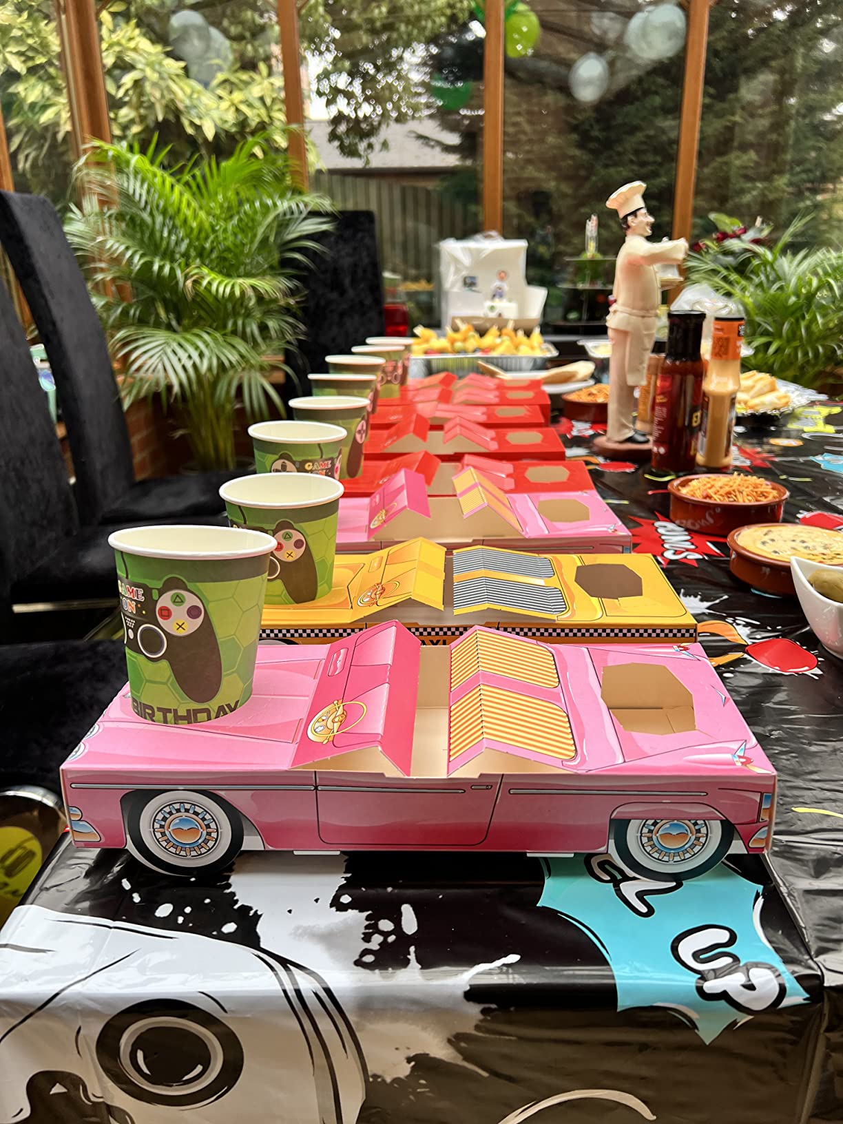 MustBeBonkers x5 New York Yellow Taxi Cab Car - Party Meal Food Trays ...