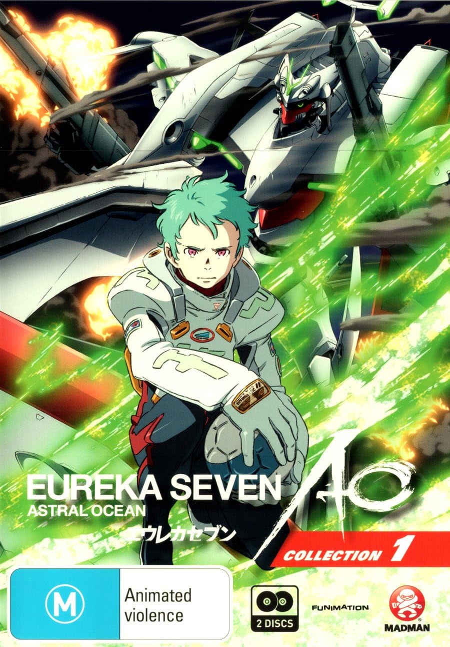Eureka Seven Ao Collection 1 (DVD) : Tomoki Kyoda, Tetsuo Goto, Yutaro ...