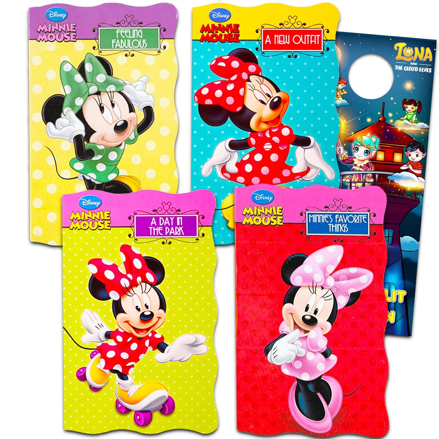 Amazon.com: Disney Minnie Mouse Board Books Ultimate Bundle Set For ...