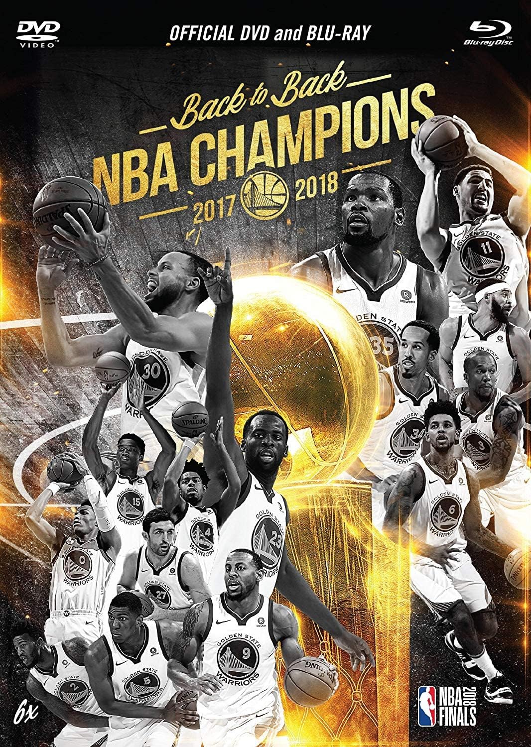 NBA: 2018 Champions Golden State Warriors DVD/Blu-ray Combo : Amazon ...