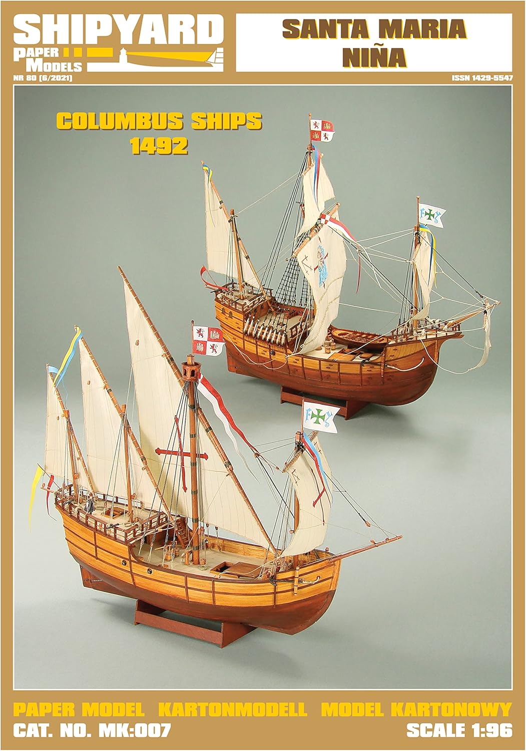 Shipyard Santa Maria und Nina Maßstab 1:96: Amazon.de: Spielzeug