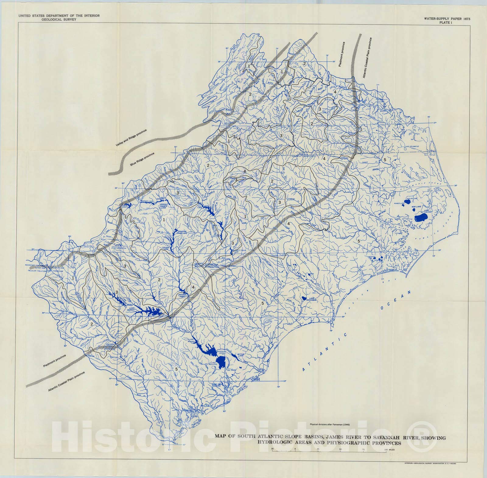 James River Map With States