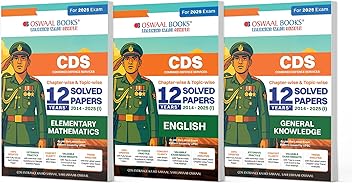 Amazon.in: Oswaal Books: CDS (For 2025 Exam)