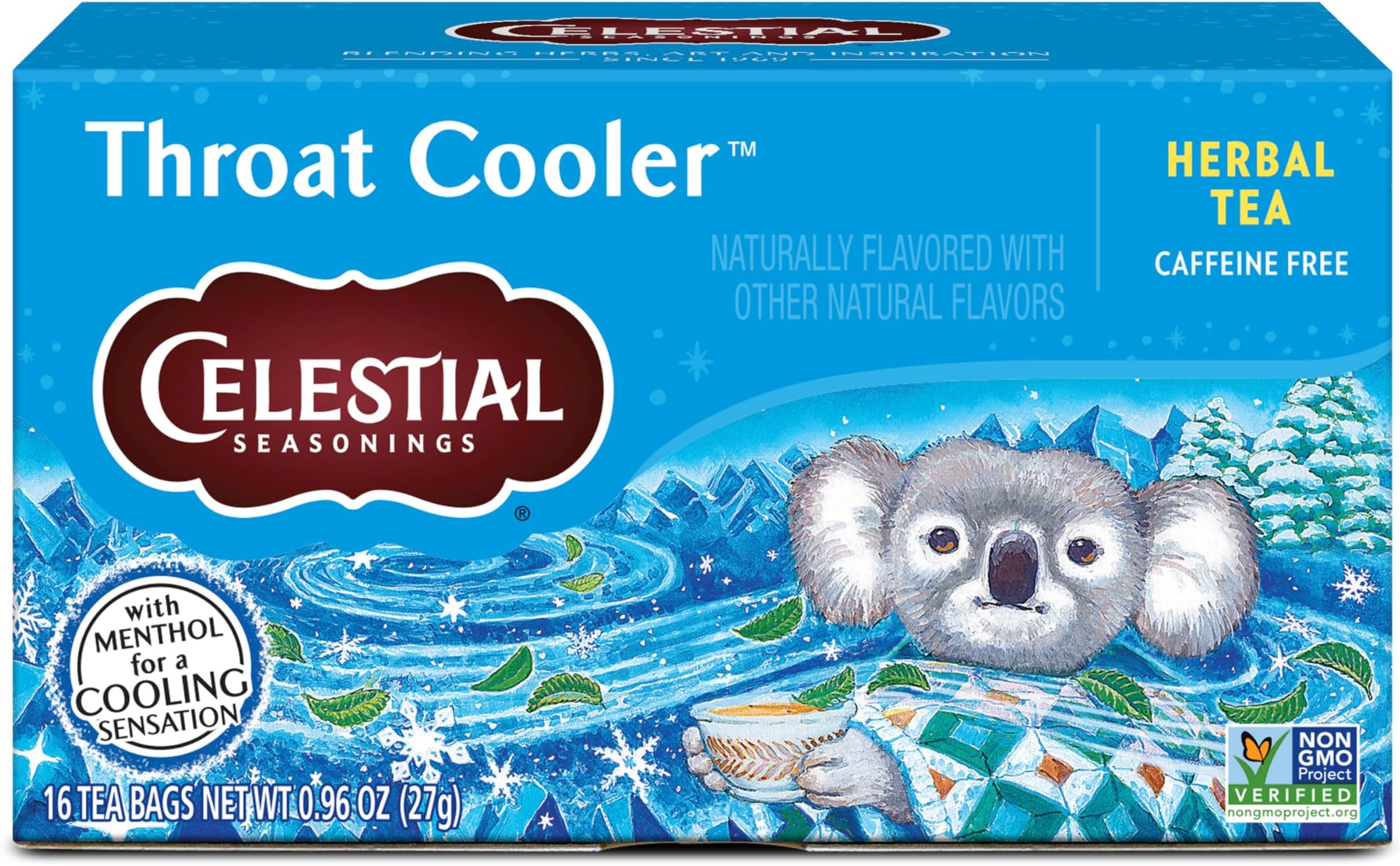 Amazon.com : Celestial Seasonings Tension Tamer Tea, 20 ct : Herbal ...