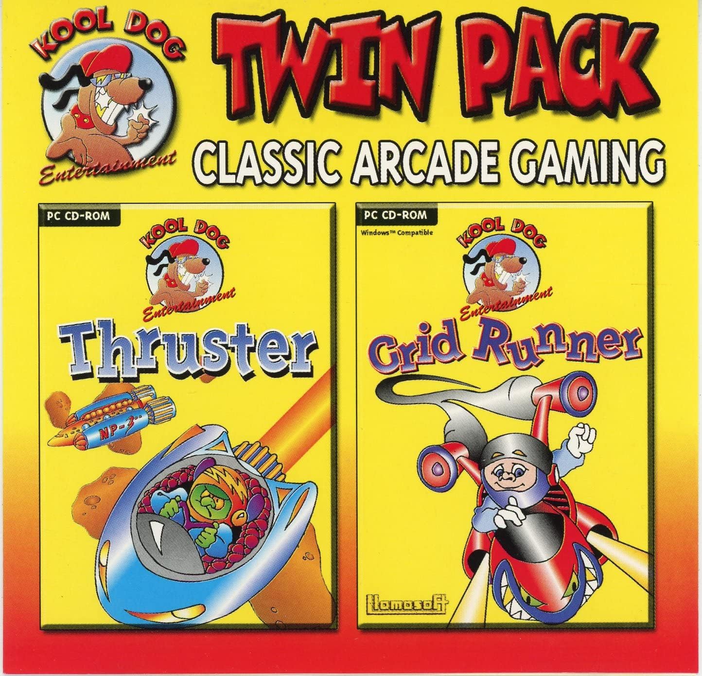 Kool Dog Twin Pack: Thruster & Grid Runner : Amazon.co.uk: Software
