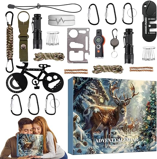 Amazon.com: 2024 Survival & Mechanics Advent Calendar for Men ...