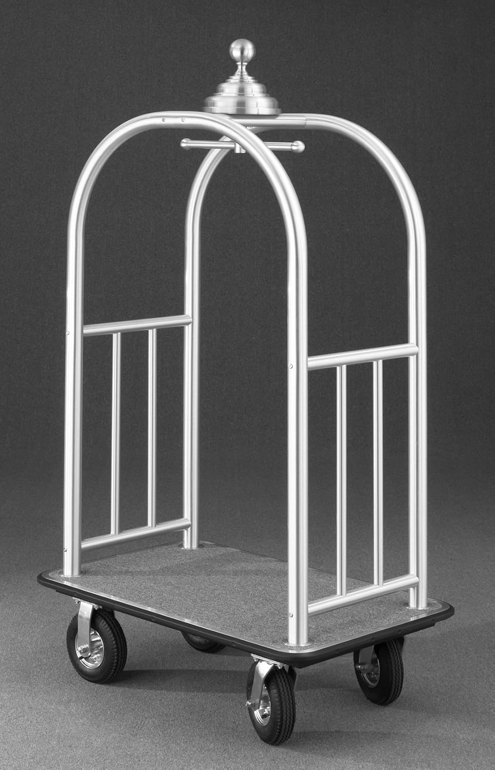 Amazon.com: Glaro 8840 Signature Bellman Cart with Satin Aluminum ...