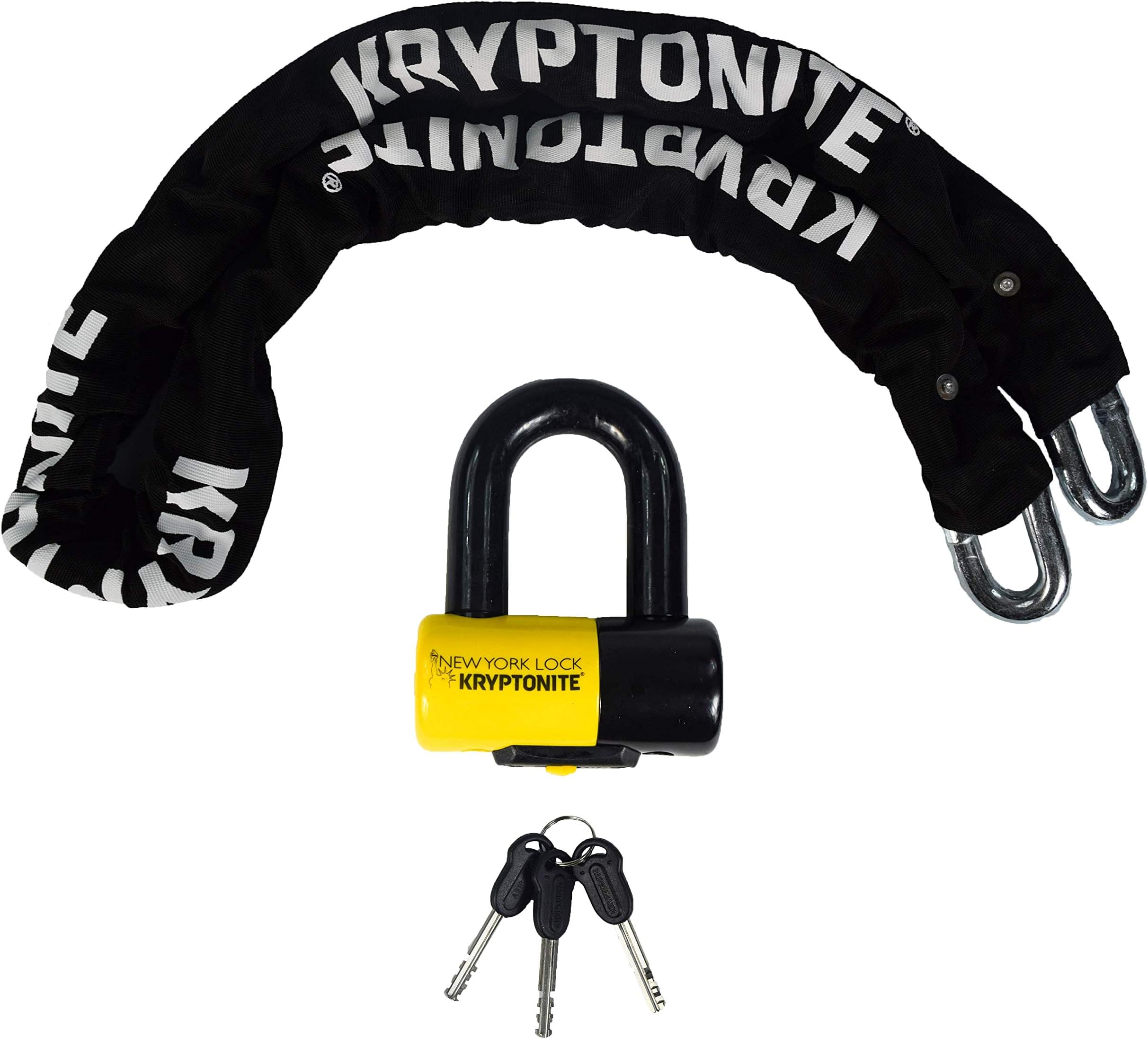 Amazon.com: Kryptonite Evolution 1012 Bike Chain Lock, 4 Feet Long 10mm ...