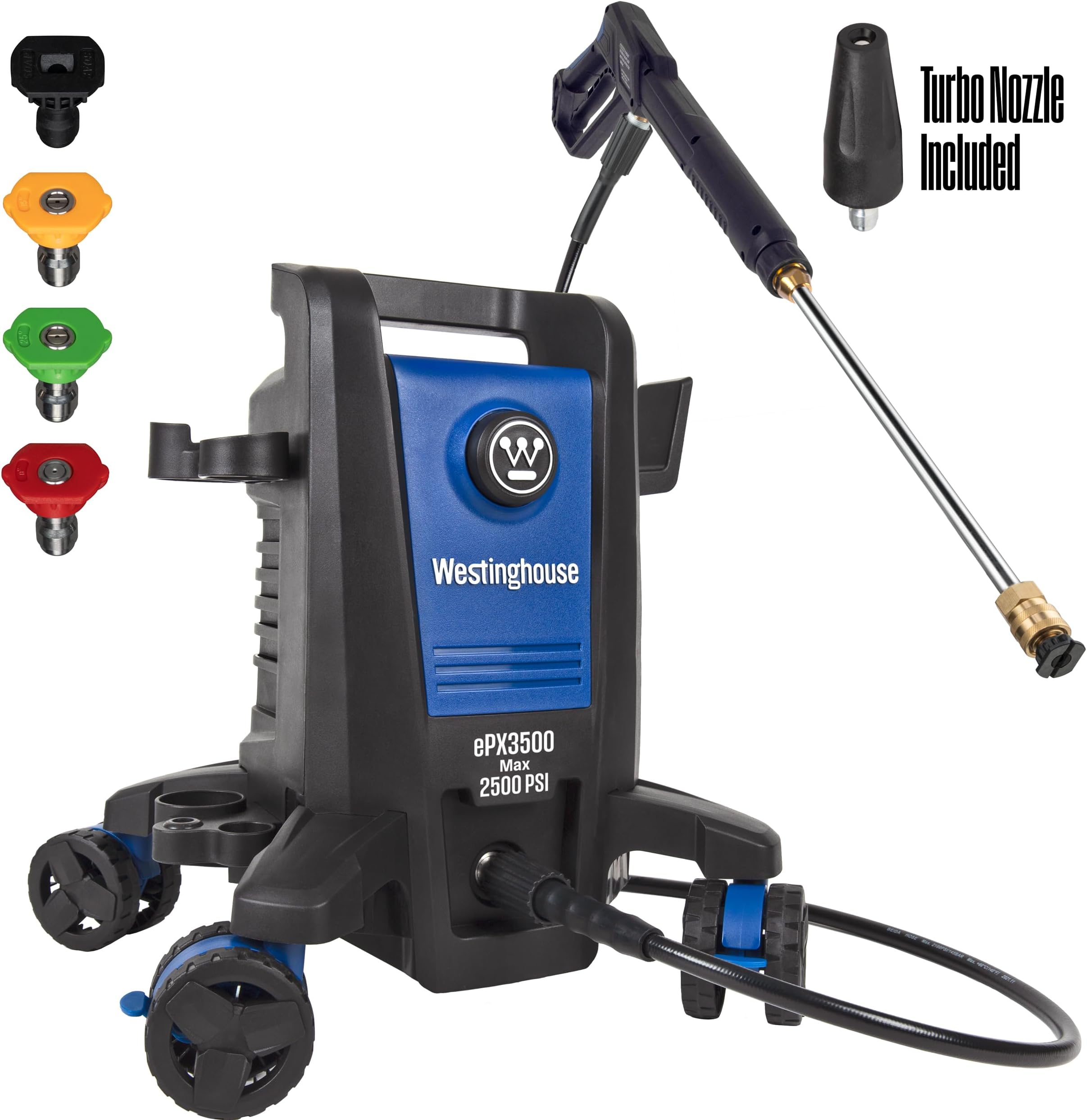 Birtechway Nettoyeur haute pression électrique 3500 PSI 2,6 GPM ...
