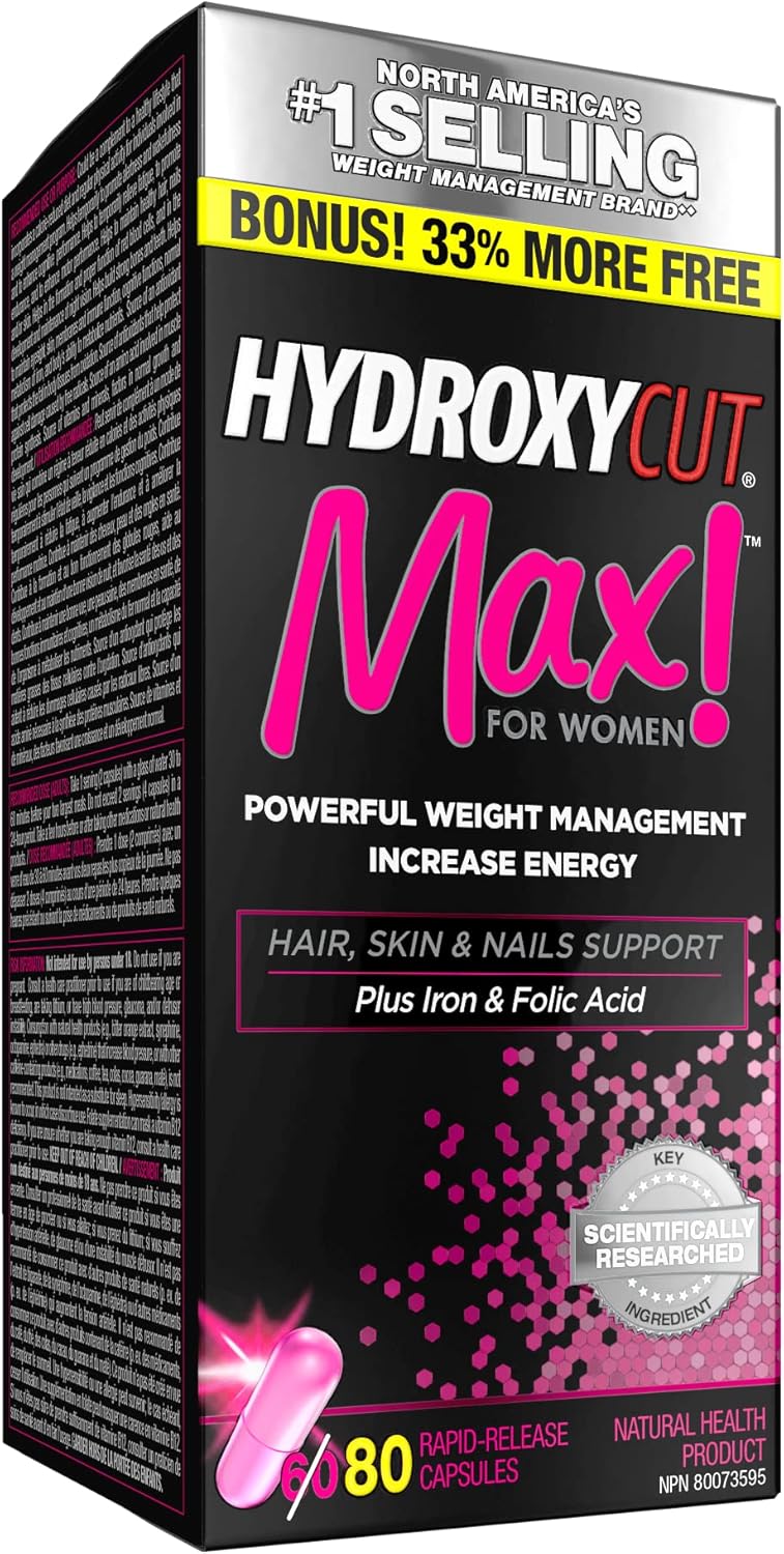 Iovate Hydroxycut Weight Loss Rapid Release Liquid Capsule : Amazon.ca ...