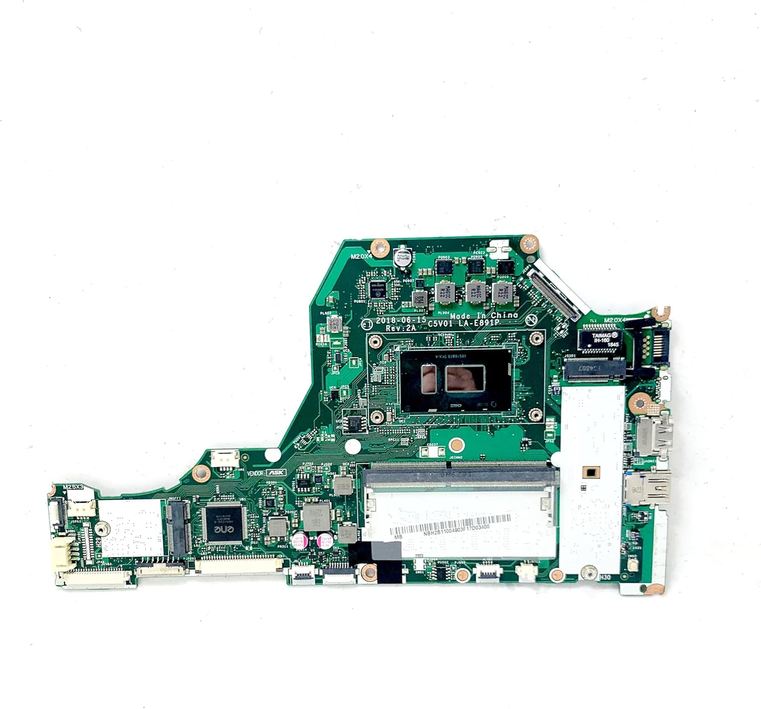 Amazon.com: C5V01 LA-E891P Mainboard for Acer A315-53 A515-51 Laptop ...