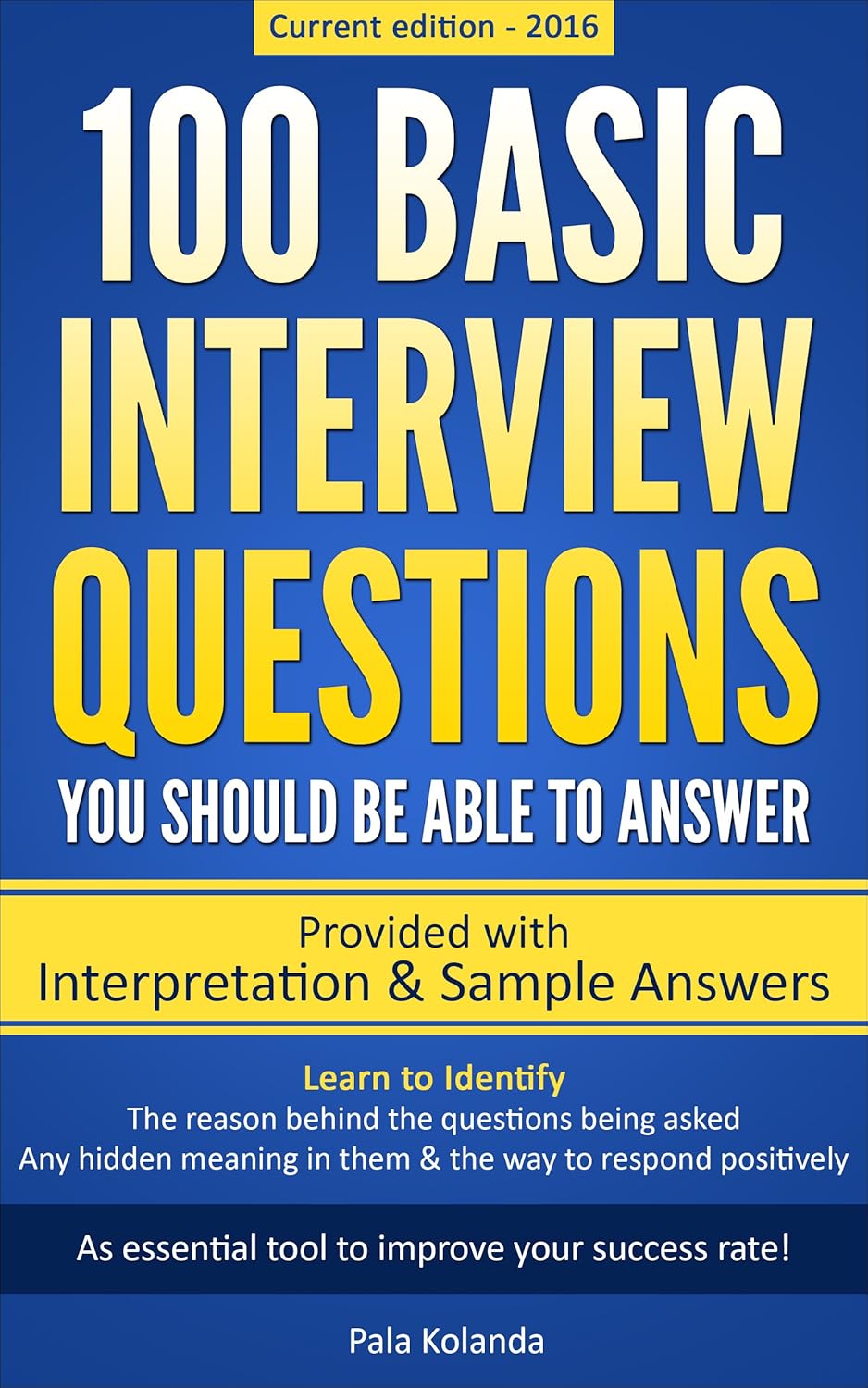 Amazon.com: 100 Basic Interview Questions: The basic questions you ...