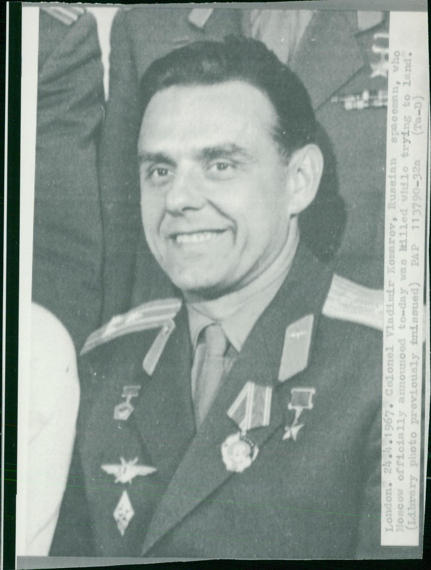 Vladimir Komarov Watch
