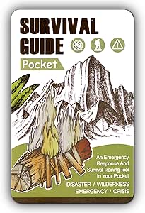 Amazon.com: Tiny Pocket Survival Guide EDC Survival Kits Military Grade ...