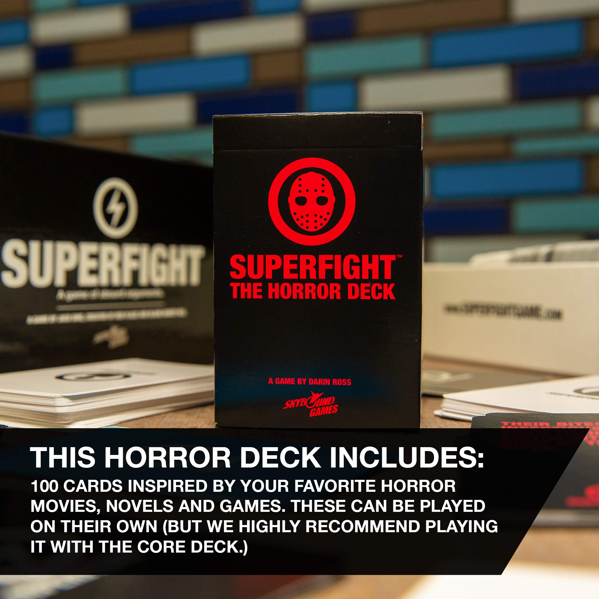 Snapklik.com : Skybound Superfight Horror Deck: 100 Themed Cards For ...