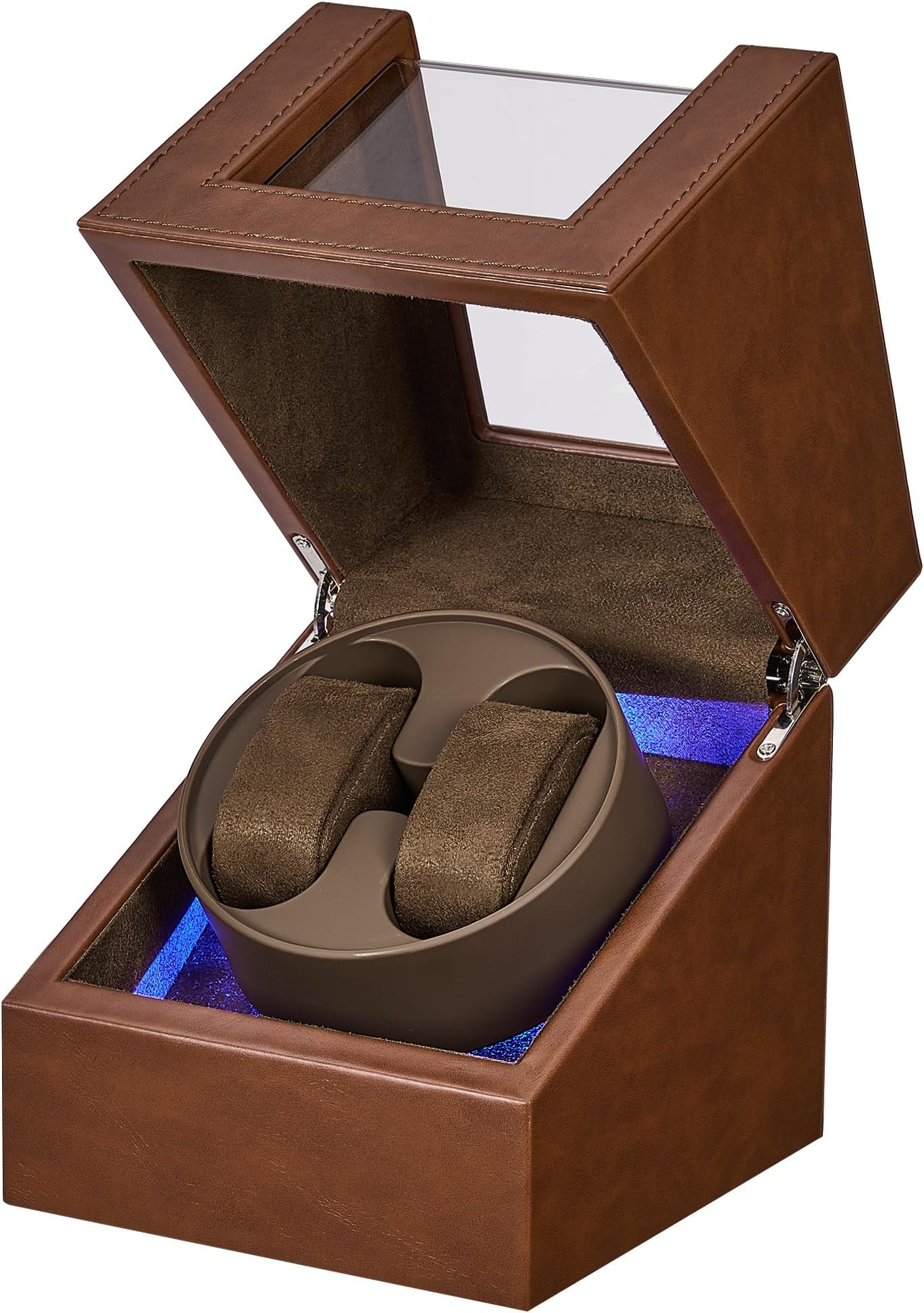Amazon.com: ANWBROAD Updated Double Watch Winder for Automatic Watches ...