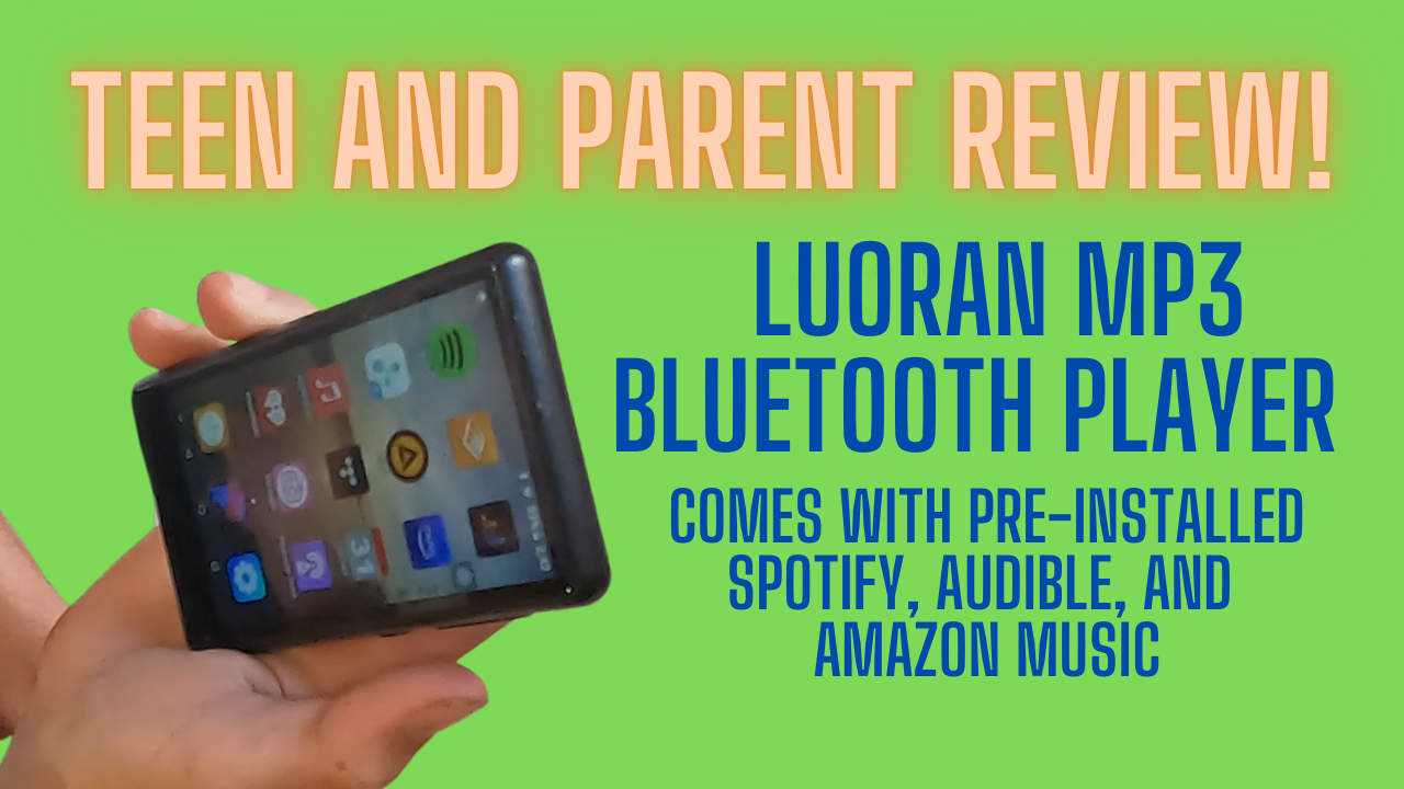 Watch Honest Teen and Parent Review of Luoran MP3 Player! on Amazon Live