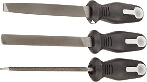 Nicholson 3 Piece Hand File Set with Ergonomic Handles, American ...