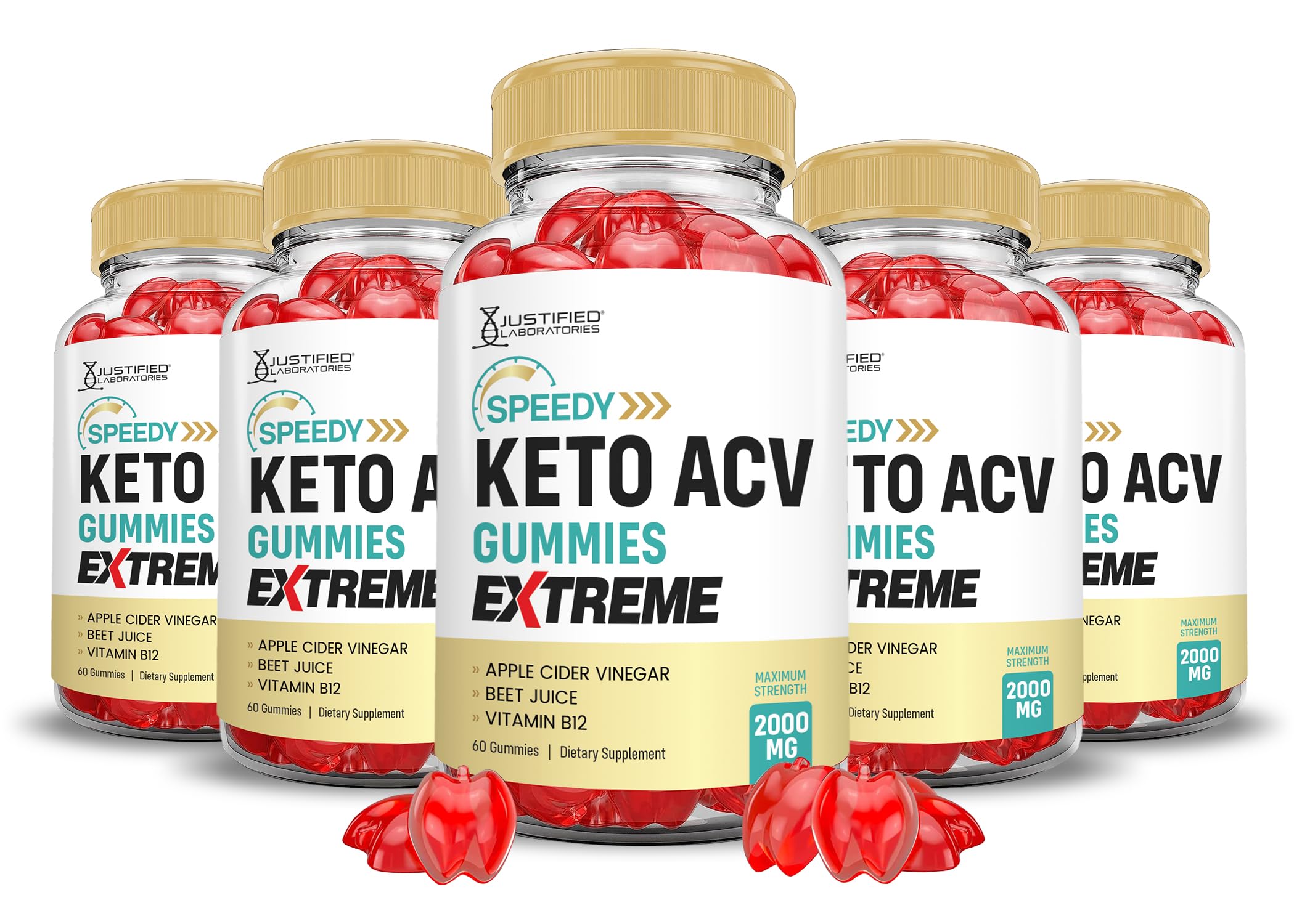 Amazon.com: (5 Pack) Speedy Keto ACV Gummies Extreme 2000MG Speedy Keto ...