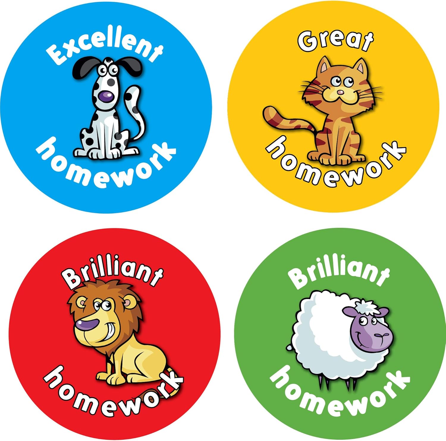 Reward stickers, Children, School, Nursery, "Homework Award" : Amazon ...