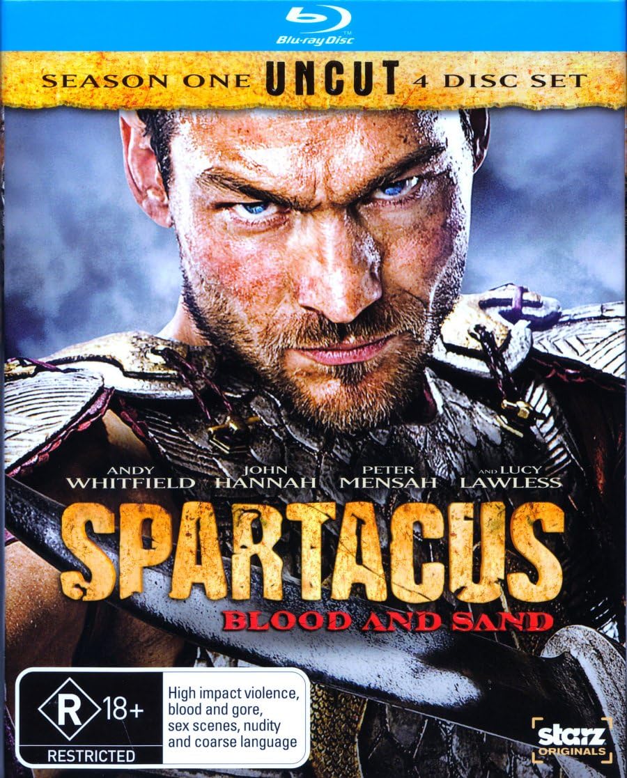 Spartacus: Blood and Sand - Season 1 (Uncut) Blu-Ray: DVD et Blu-ray ...
