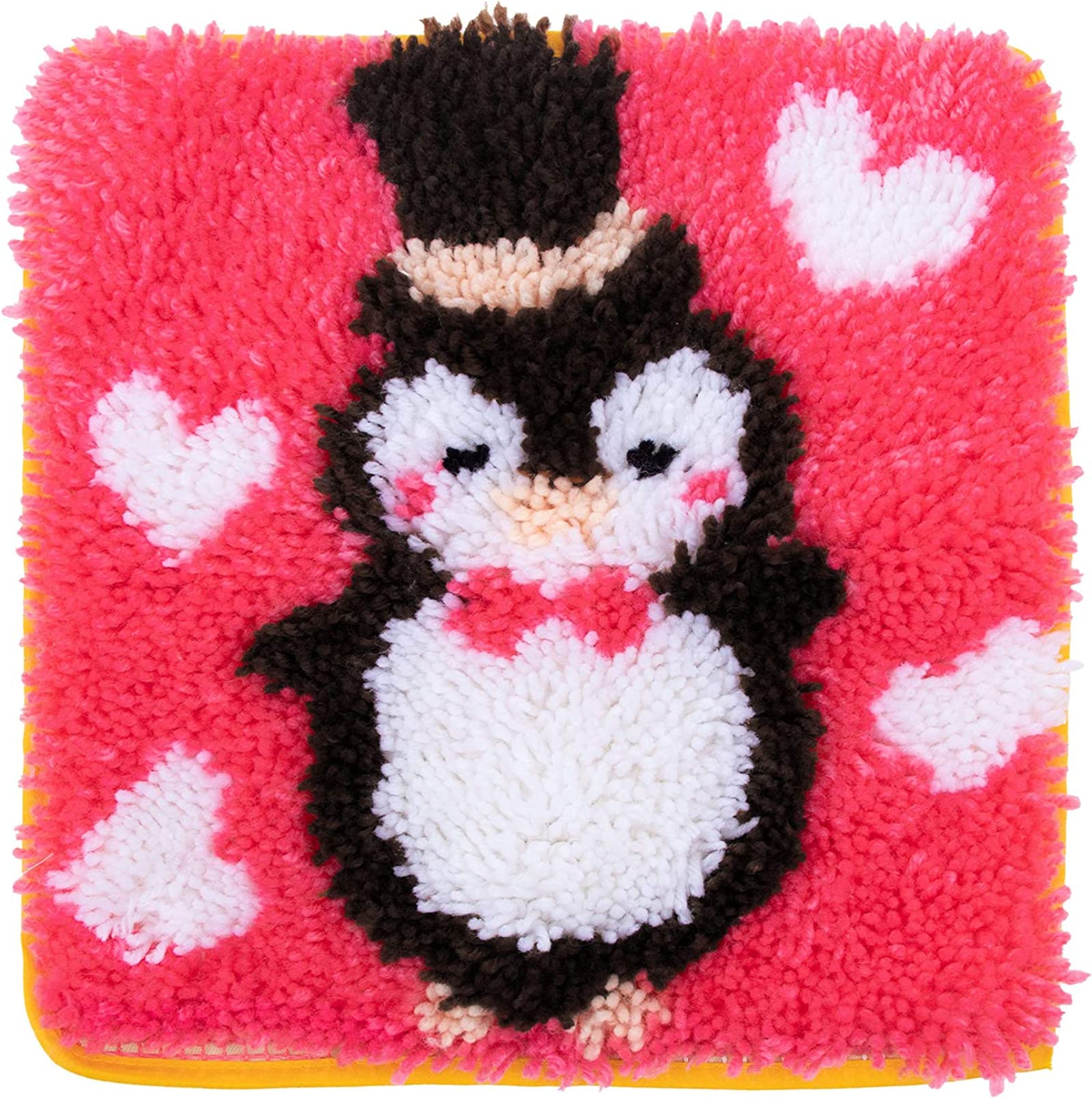 Amazon.com: Latch Hook Kits for Kids 12x12in Kids Beginner Needle ...