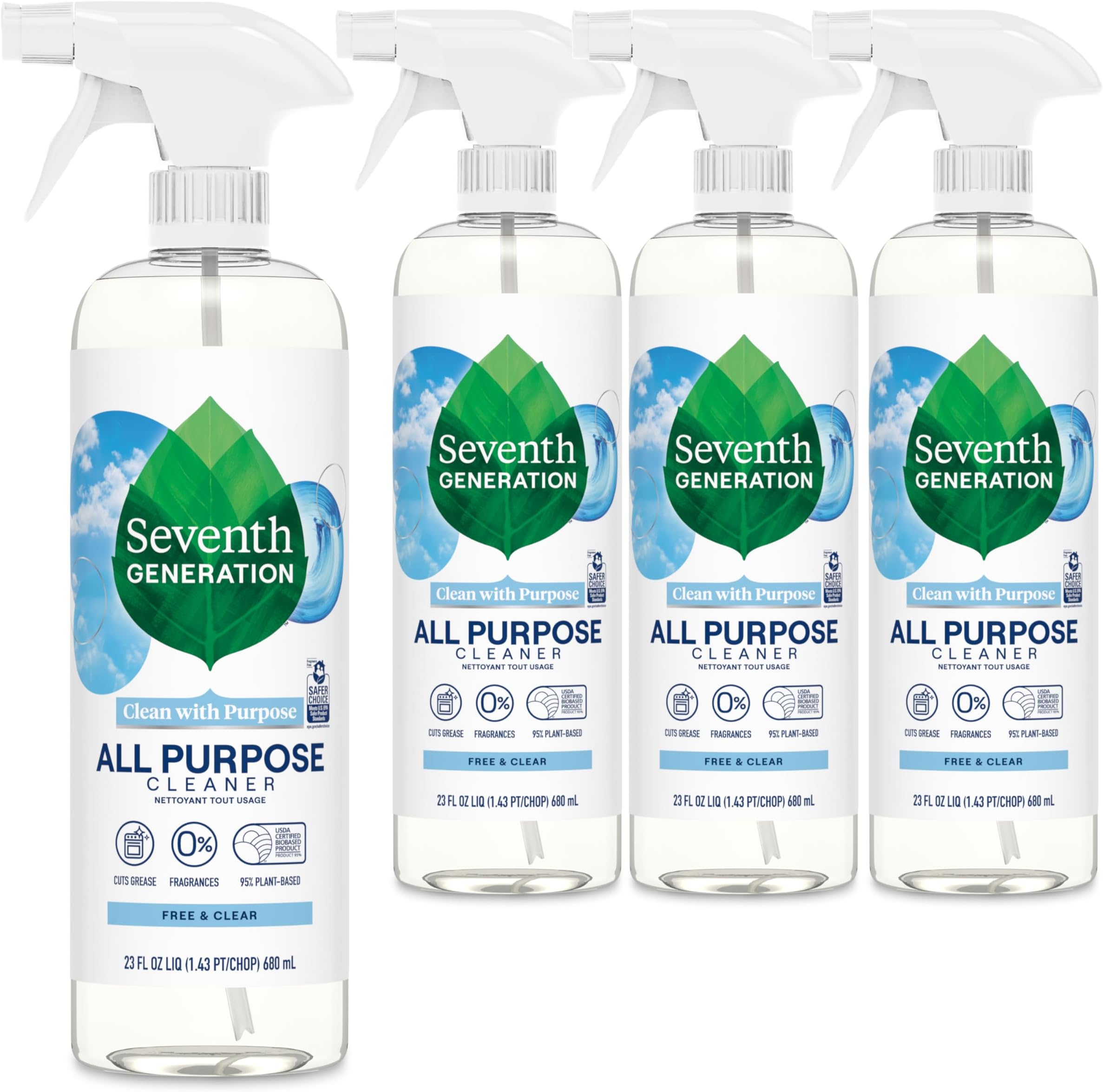 Amazon.com: Seventh Generation All Purpose Cleaner, Biodegradable ...