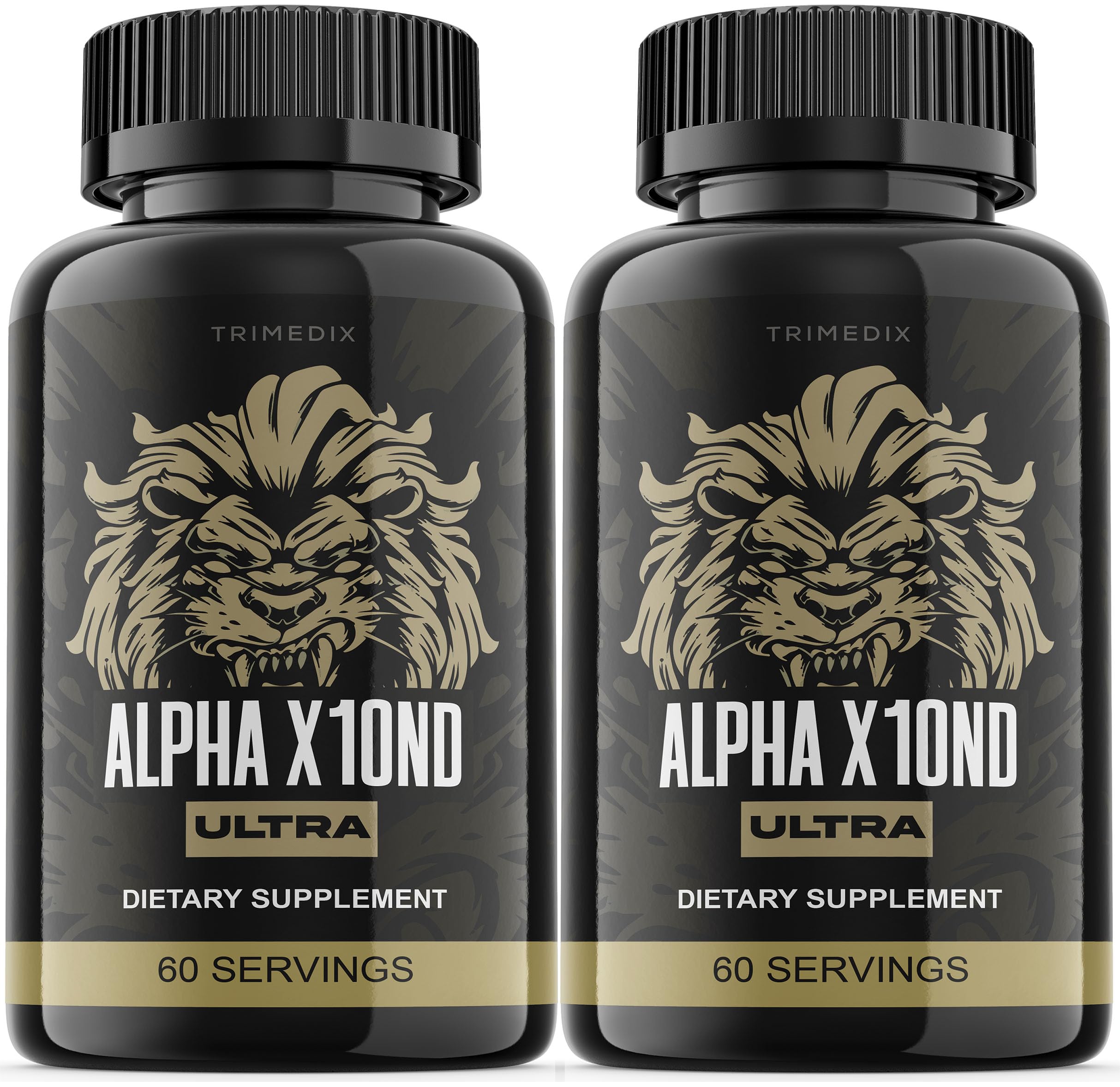 2 Pack Alphax10nd Ultra Advanced Formula Alphax10nd Ultra All Natural ...