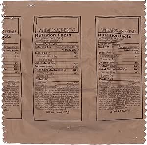 Amazon.com: MRE Wheat Snack Bread