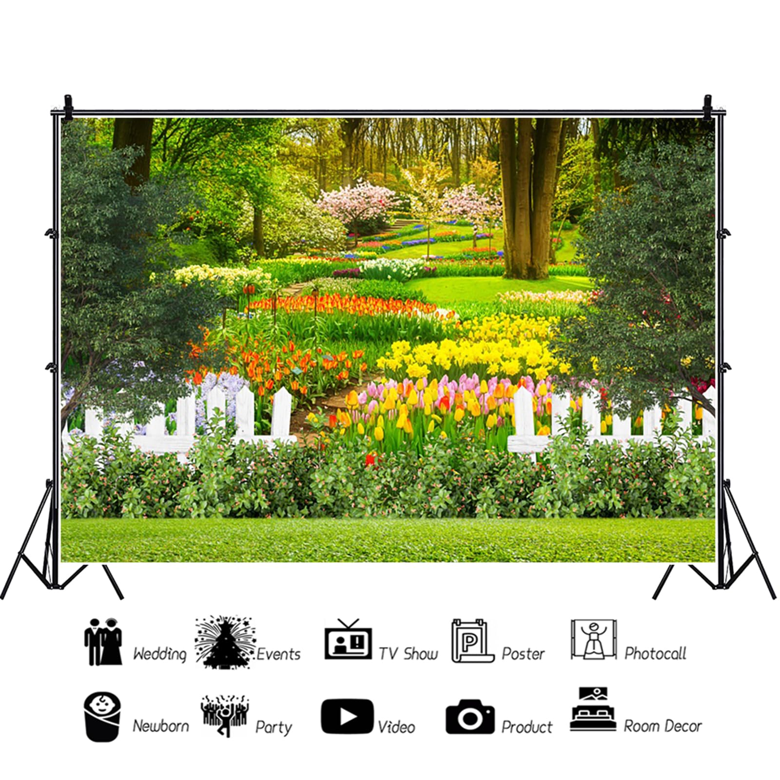 Print Your Own Backdrop CSFOTO 20x10ft Huge Tree Backdrop Rural Scenery ...