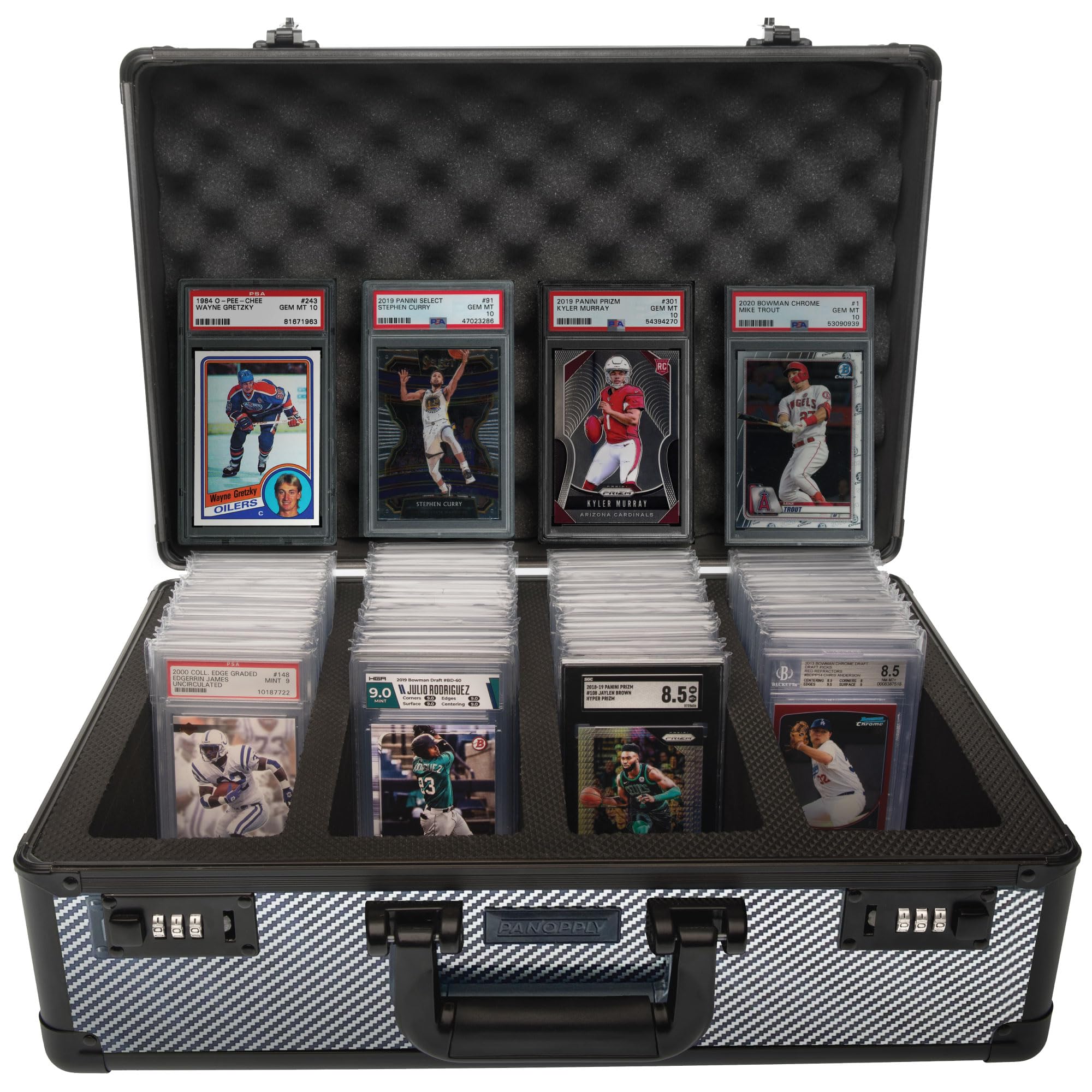 Amazon.com: PANOPPLY Slab Armor 160+ 4 Row Psa Graded Card Storage Box ...
