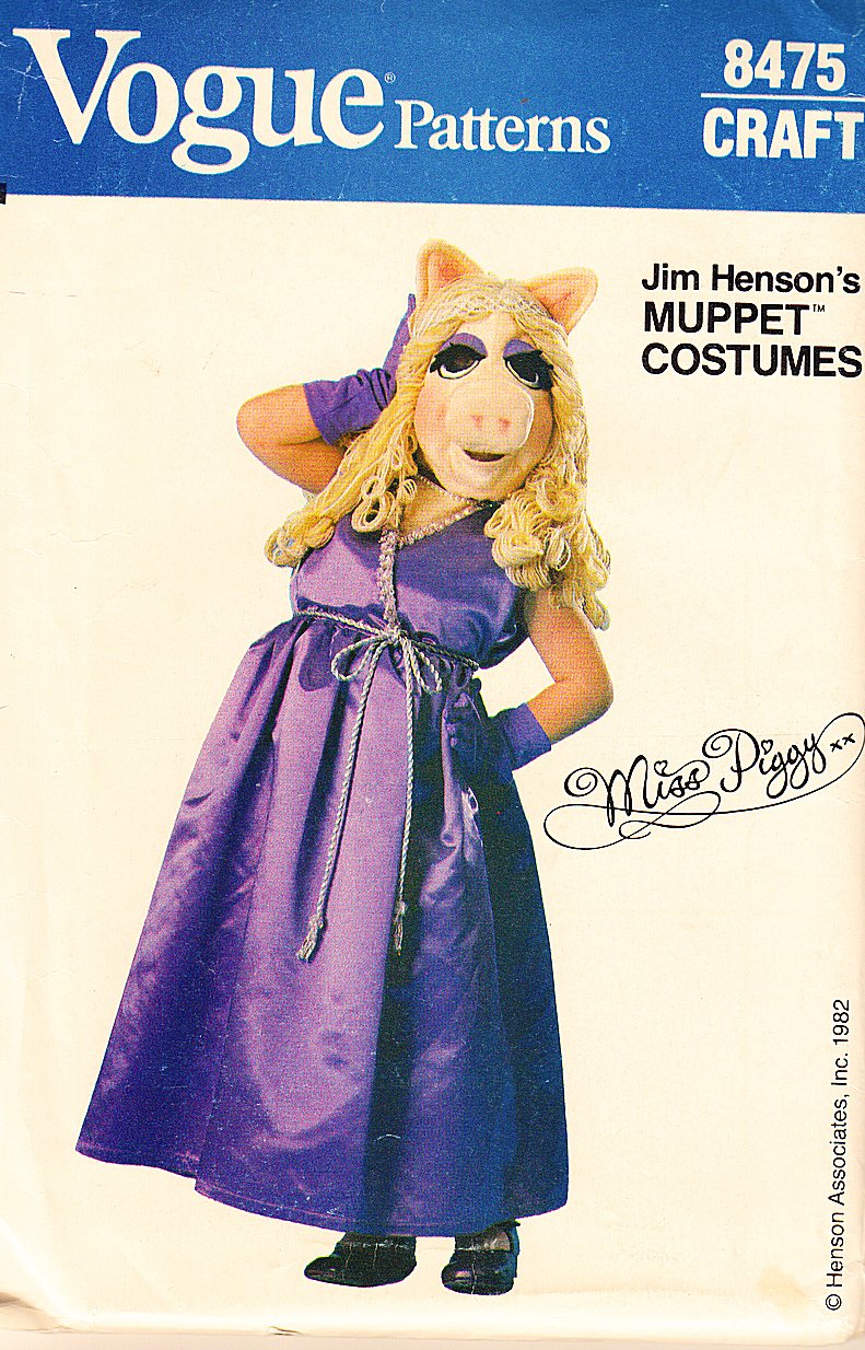 Homemade Miss Piggy Costume