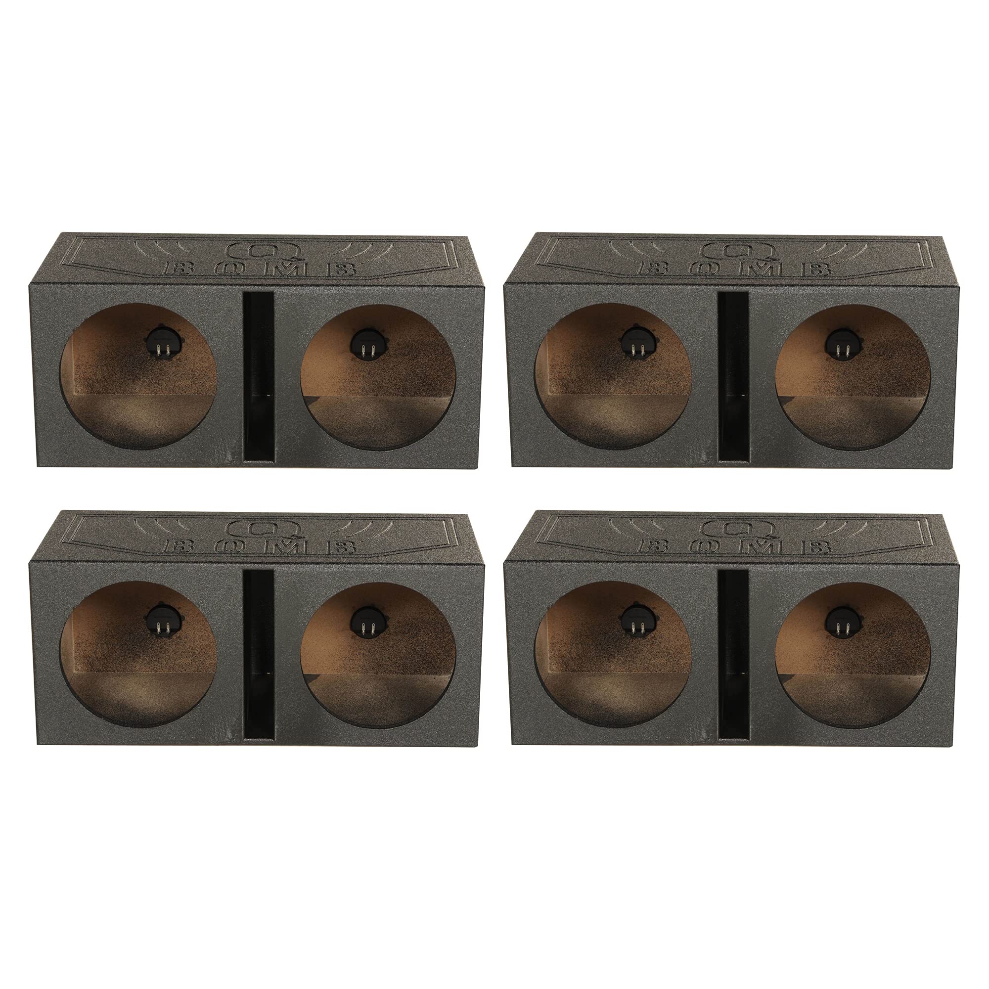 Snapklik.com : Q Power QBOMB12V Universal Dual 12 Inch Vented Ported ...