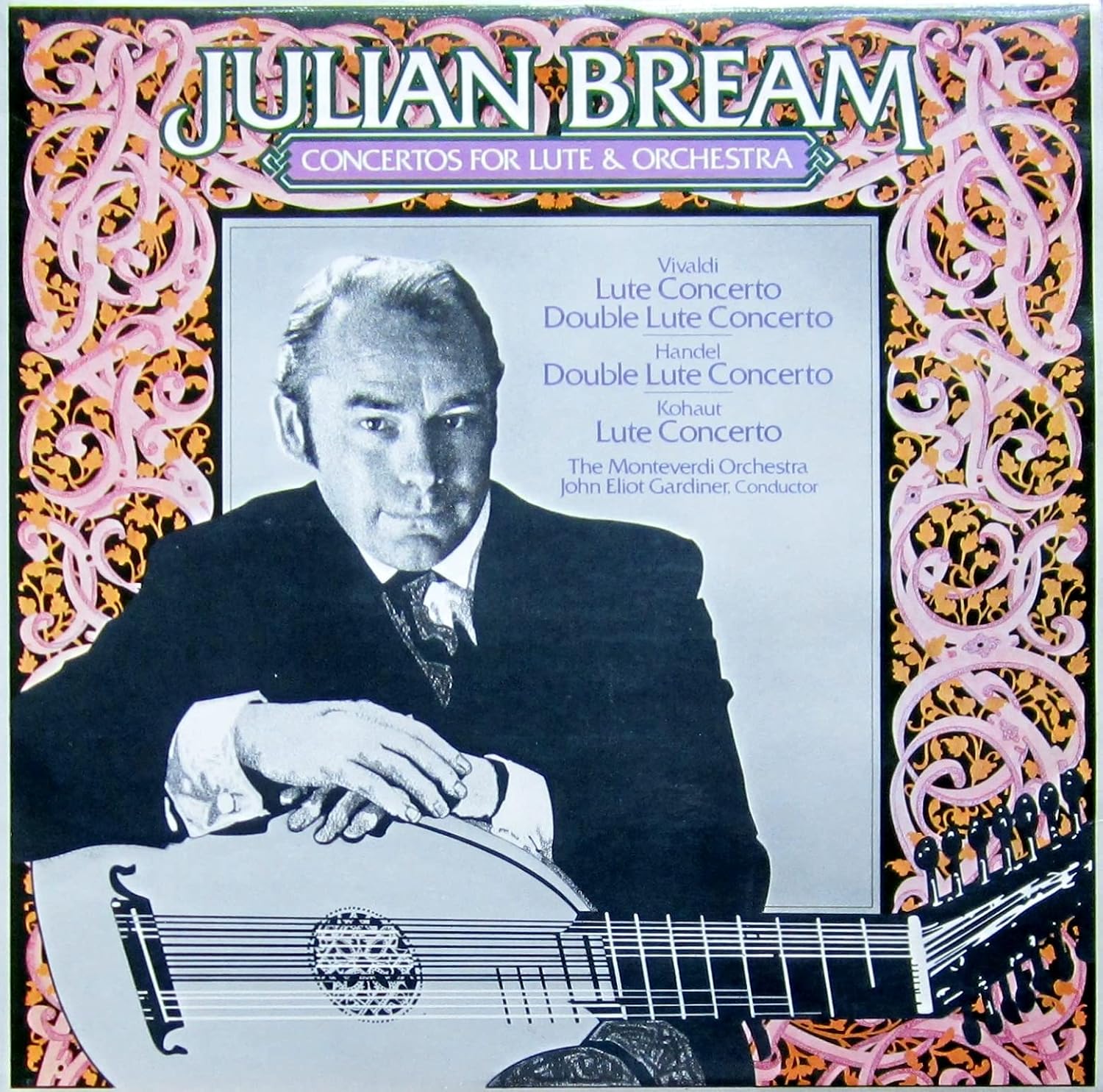 JULIAN BREAM CONCERTOS FOR LUTE & ORCHESTRA VINYL LP 1975: Julian Bream ...