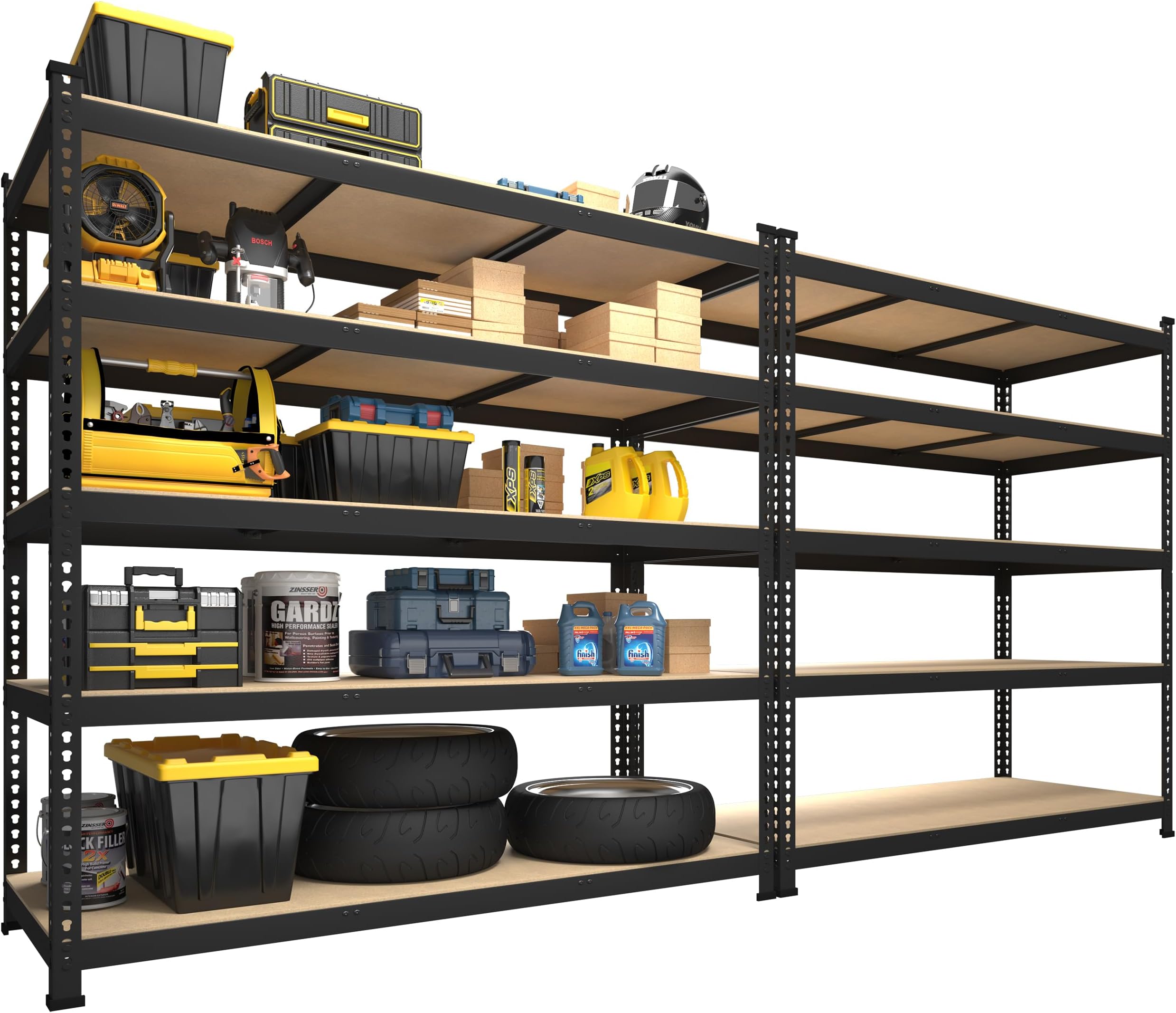 Amazon.com: PrimeZone 47" W x 23.6" D x 71" H Large Heavy Duty Storage ...