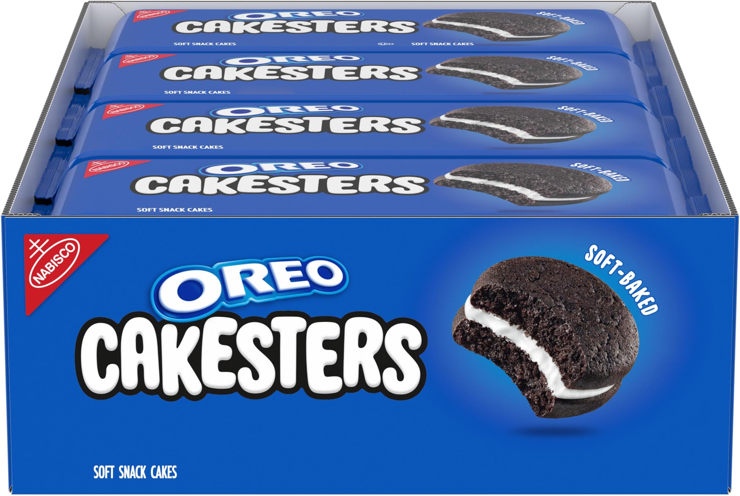 Amazon.com: OREO Golden Cakesters Soft Snack Cakes, 12-5 Count Boxes ...