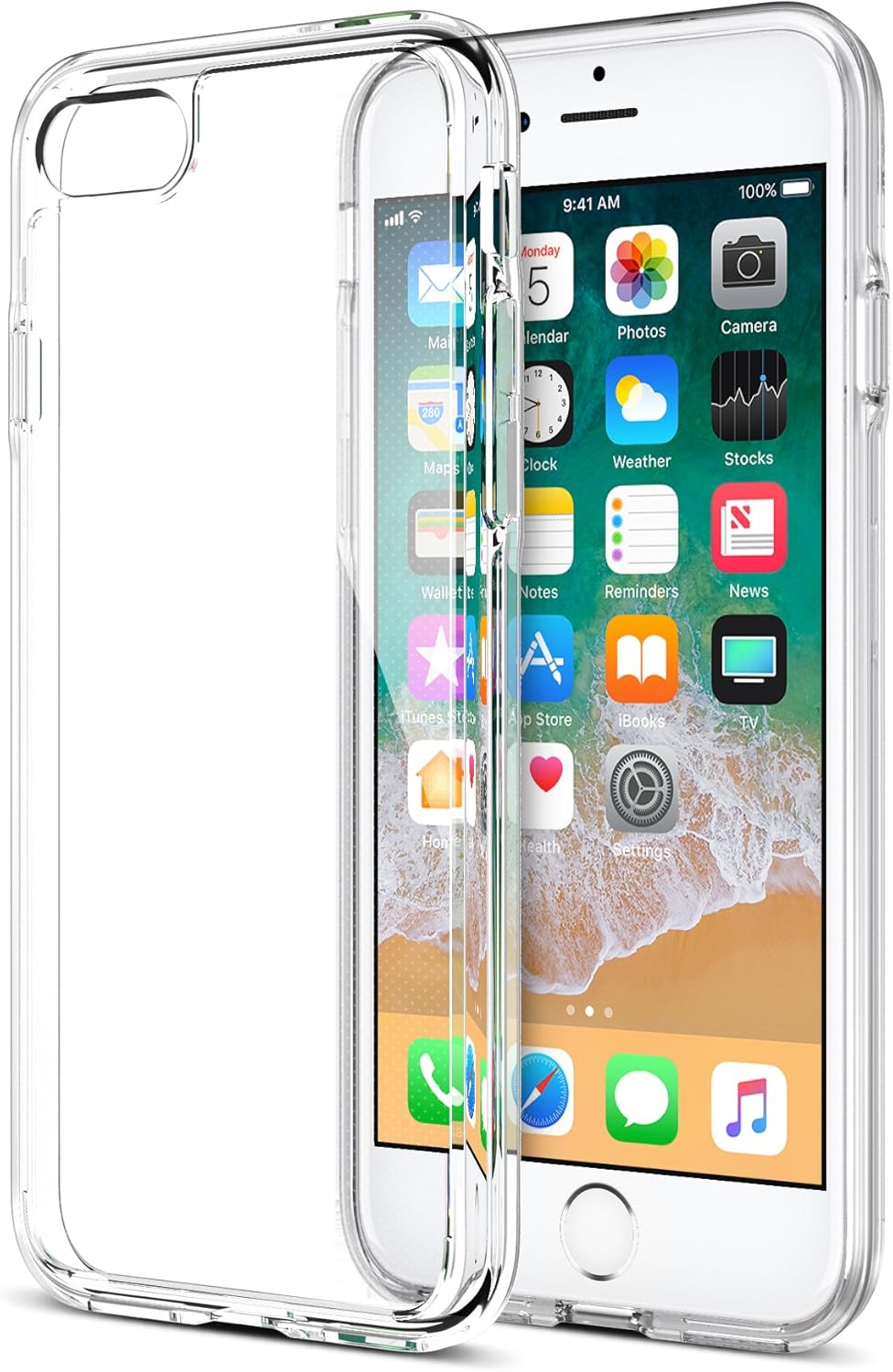 Amazon.com: iPhone 8 7 Case, Trianium [Clarium Series] Protective Cover ...