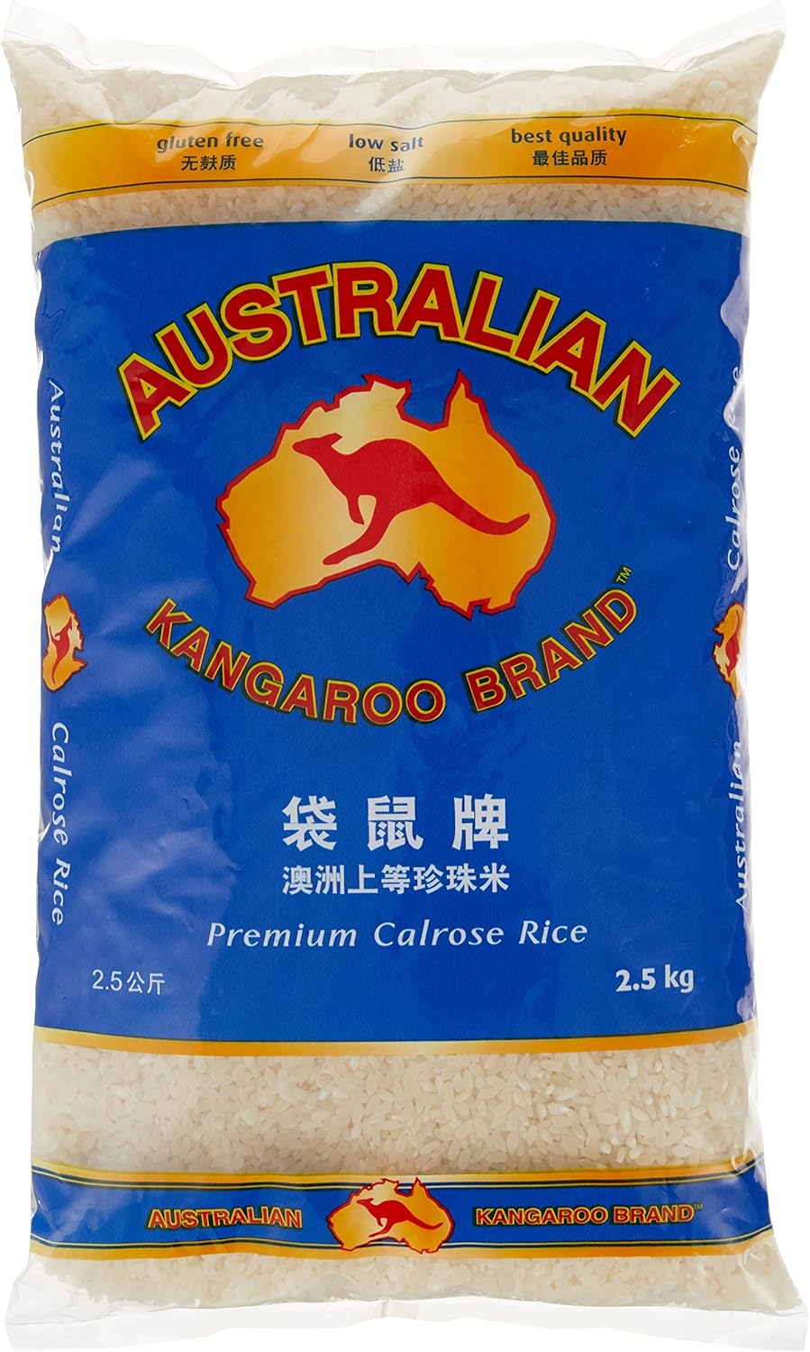Kangaroo Australian Premium Calrose Rice, 2.5 kg : Amazon.sg: Grocery