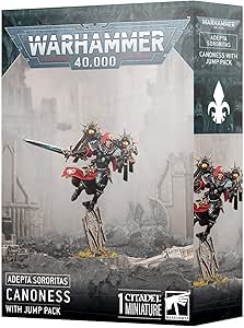 Amazon.com: Games Workshop Warhammer: ADEPTA SORORITAS: Canoness W/Jump ...