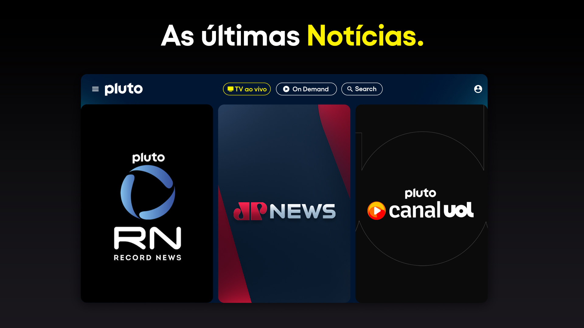 Pluto TV – TV Ao vivo e Filmes - Aplicativo na Amazon Appstore