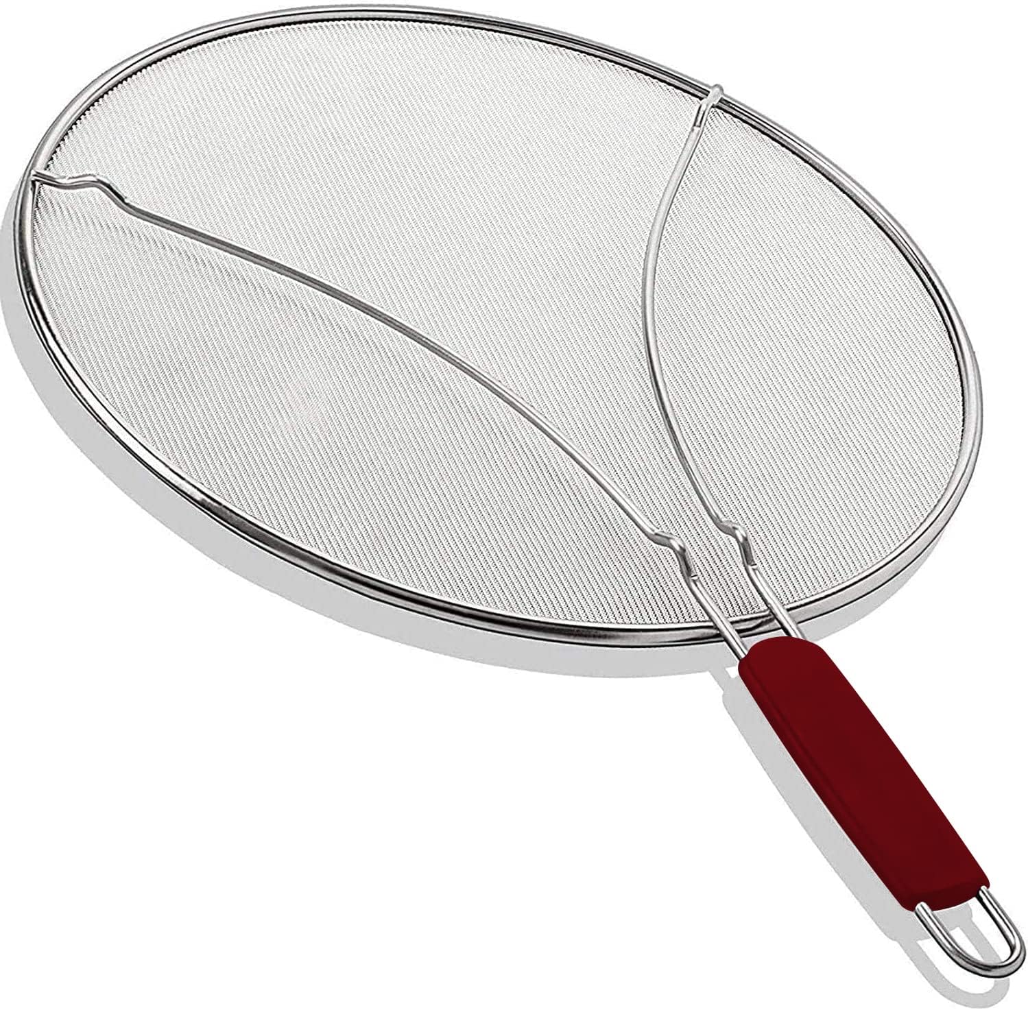 Amazon.com: BANLICALI 2 Pcs Splatter Guard, White Anti Splatter Guard ...