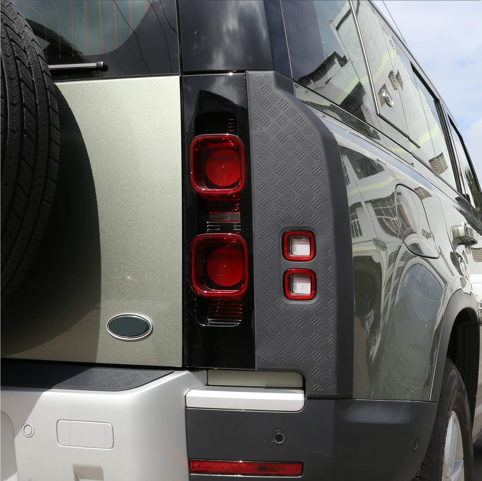 CHEYA ABS Black Body Anti-scratch Protection Cover Trim Kit for Land ...